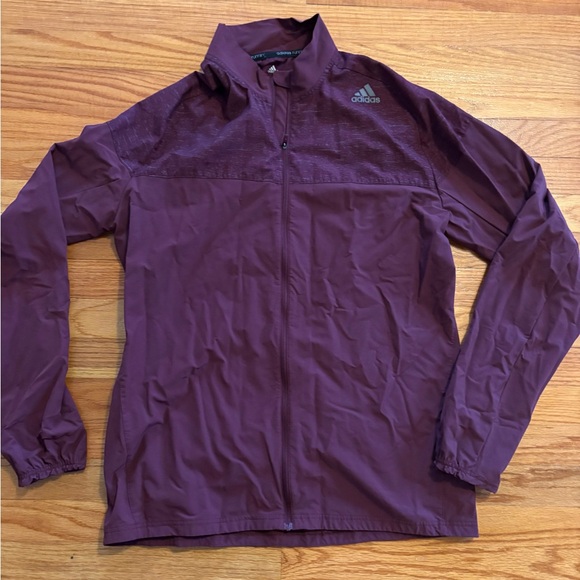 adidas | Jackets & Coats | Adidas Super Nova Maroon Windbreaker Jacket ...